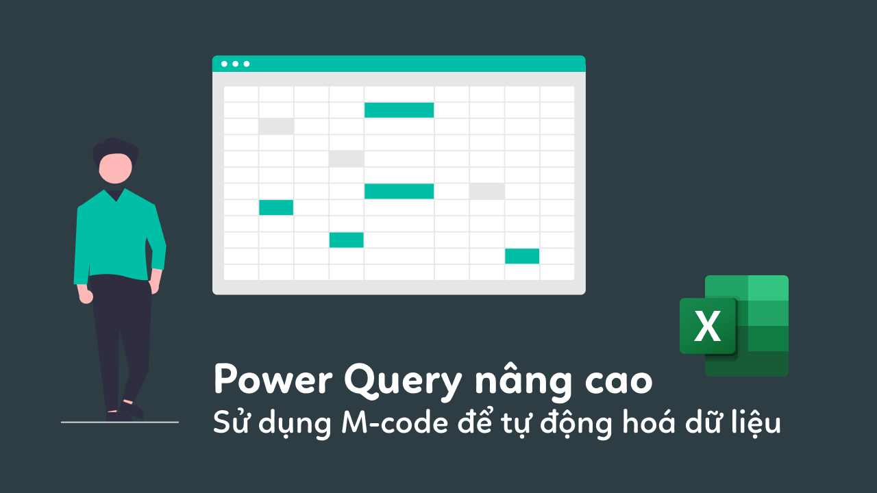 Power Query nâng cao, sử dụng M-code để tự động hoá dữ liệu